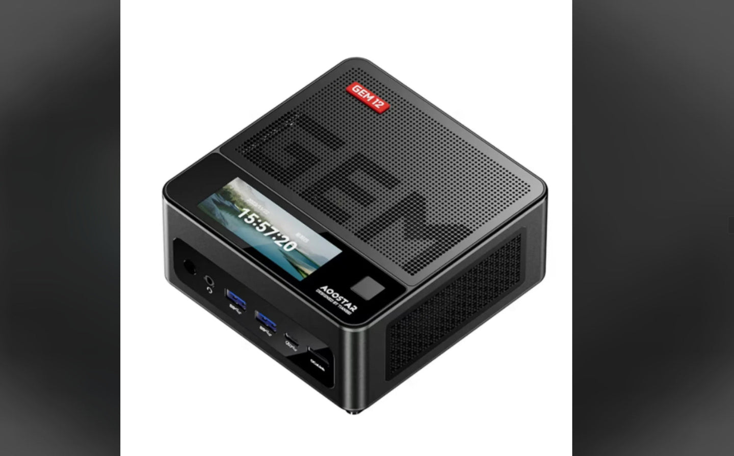 What can I do with the secondary screen of the GEM12 PRO MAX? – AOOSTAR ...